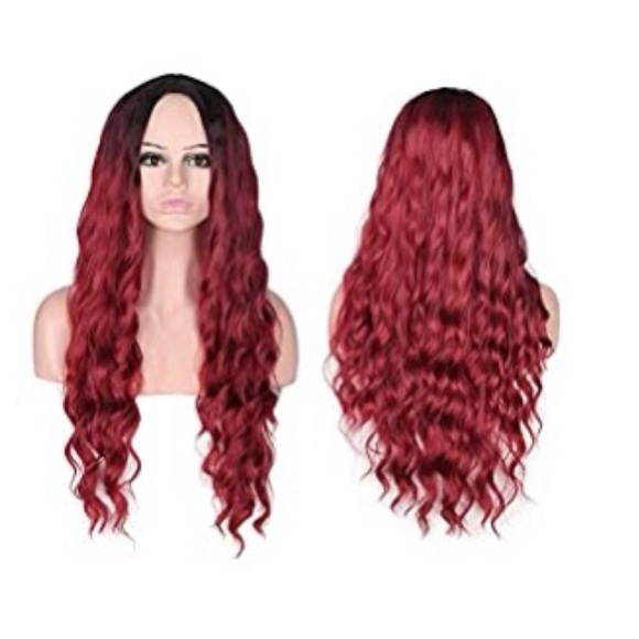 Hair | Wavy Red Wig 26 Inches | Poshmark